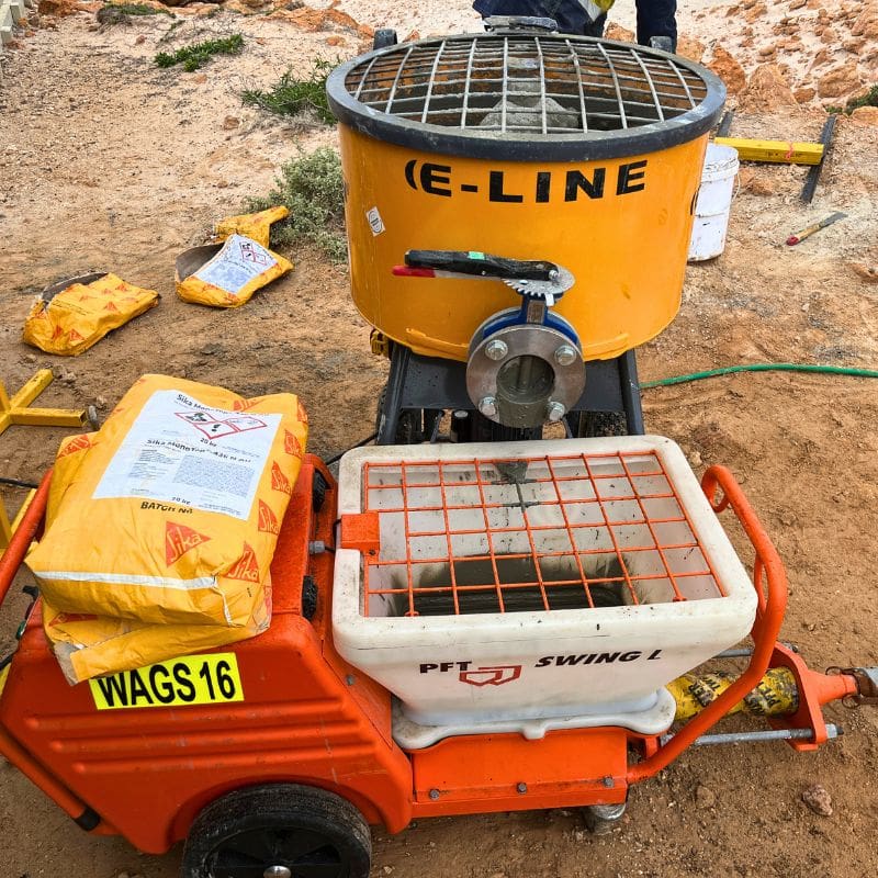 Grout Pump & Mixer 240 Volt Small | Grout Pump Hire Perth